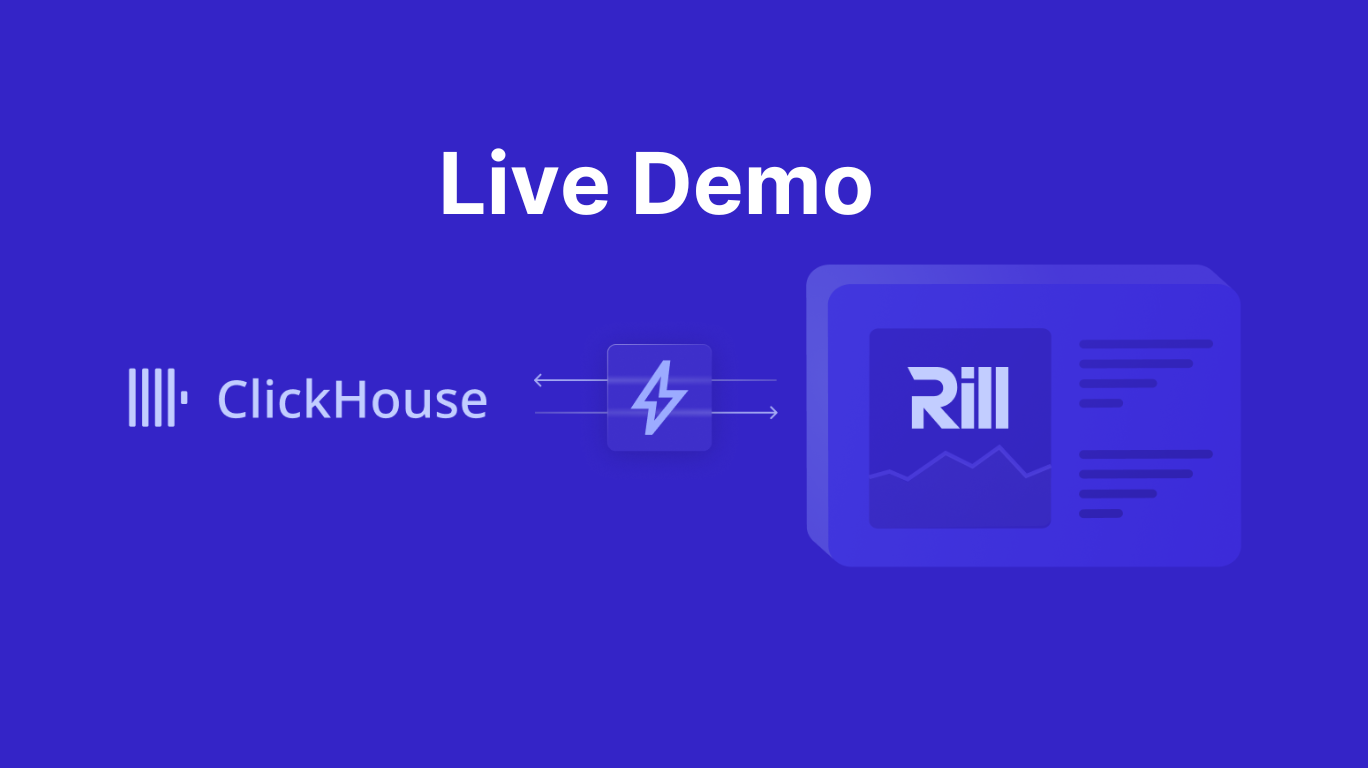 Rill | Video: How Rill powers fast, exploratory dashboards with ClickHouse